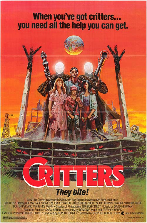 John’s Horror Corner: Critters (1986), a sci-horror comedy creature ...