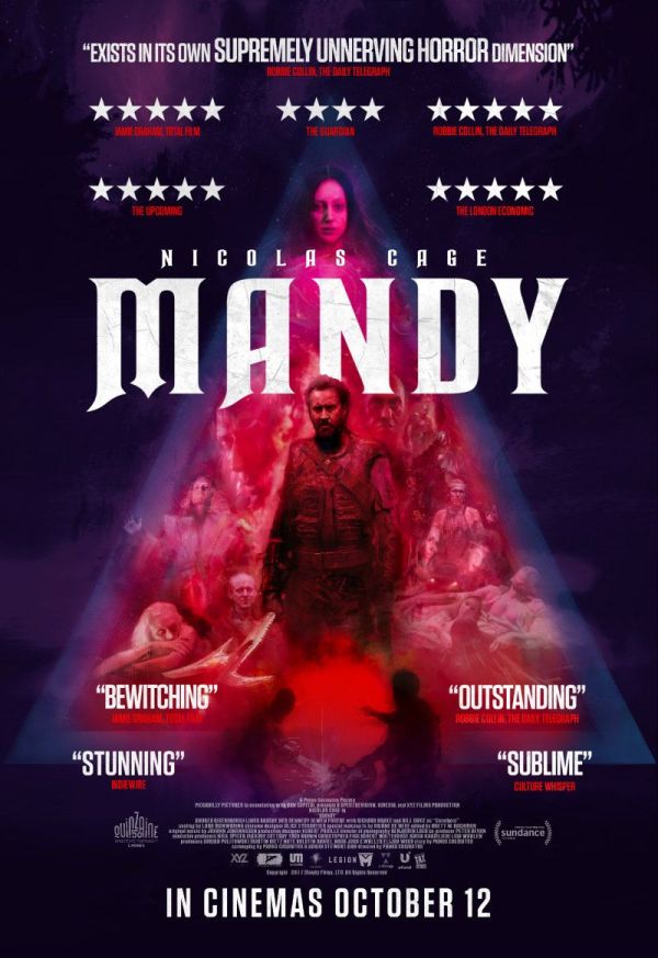 John’s Horror Corner: Mandy (2018), like a hallucinogenic graphic novel ...