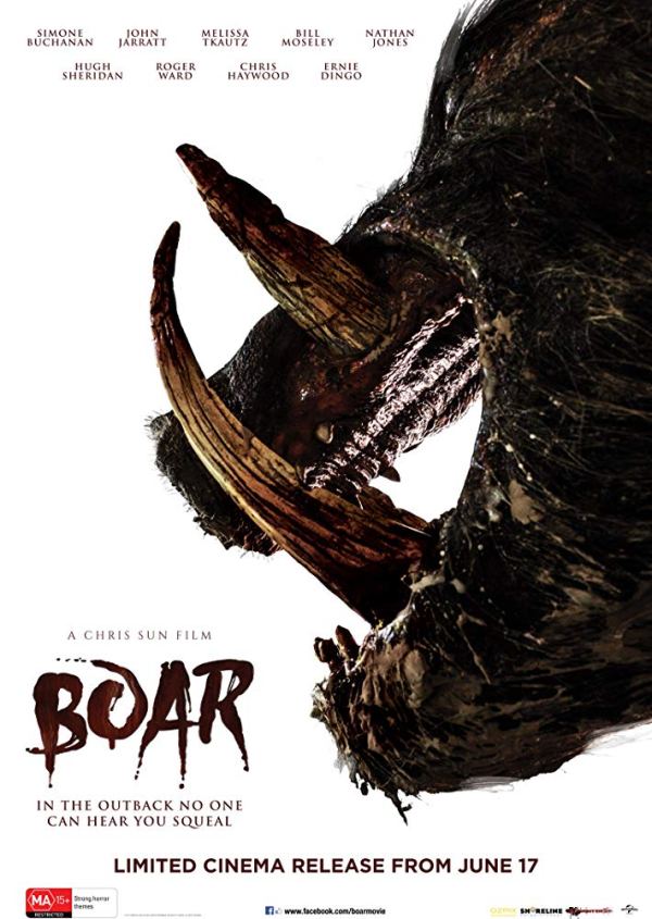 John’s Horror Corner: Boar (2017), Nathan Jones goes mano-a-mano with a ...