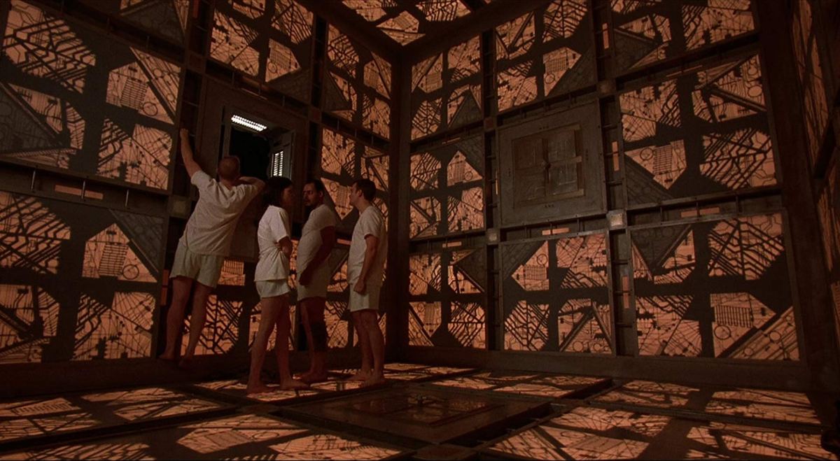 John’s Horror Corner: Cube (1997), a deadly maze of traps with a ...