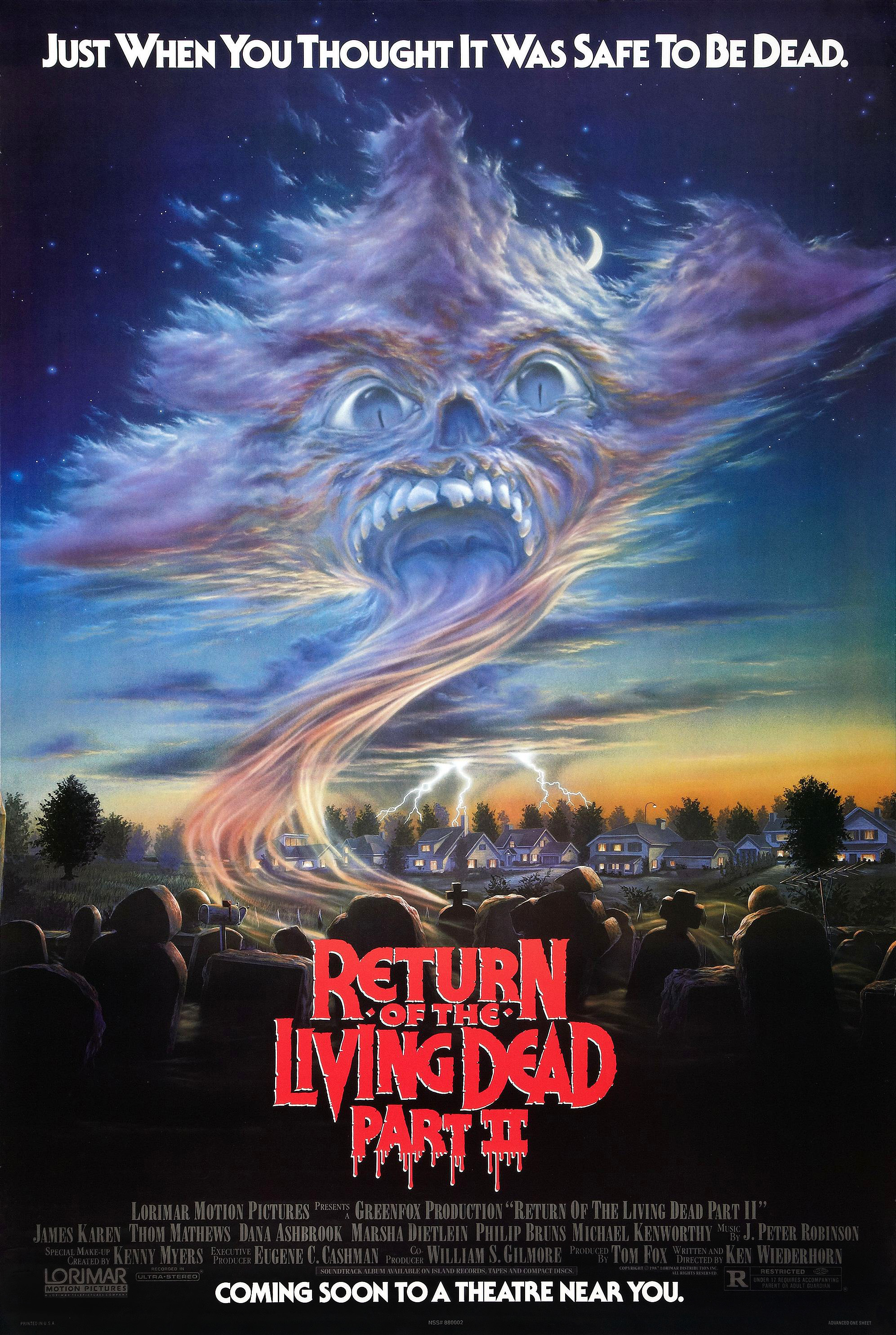 John’s Horror Corner: Return of the Living Dead Part II (1988), pales ...