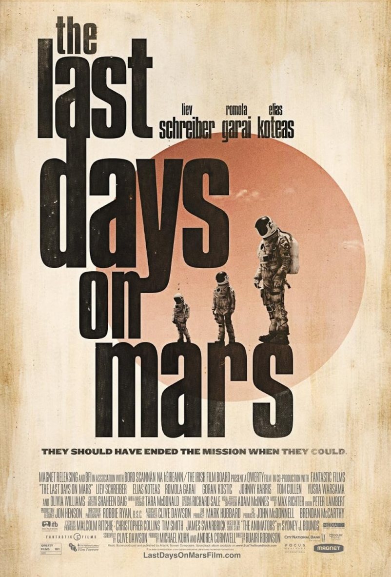 John’s Horror Corner: The Last Days on Mars (2013), an acceptable Sci ...